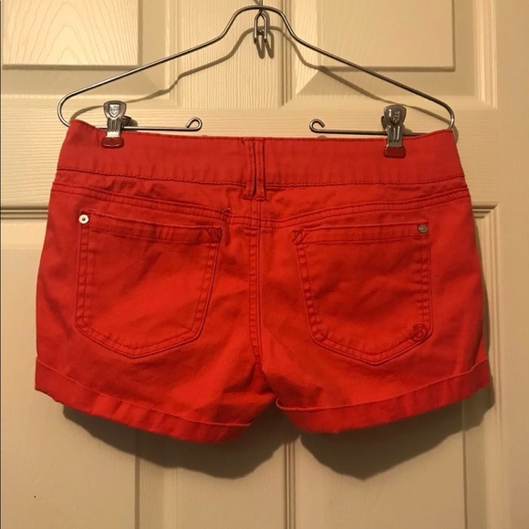 Indigo Rein | Shorts | Indigo Rain Coral Distressed Shorts | Poshmark